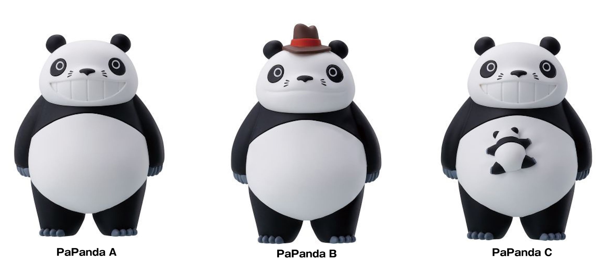 “Panda Go Panda” Collection Figure (Total 6 kinds) – metro_products