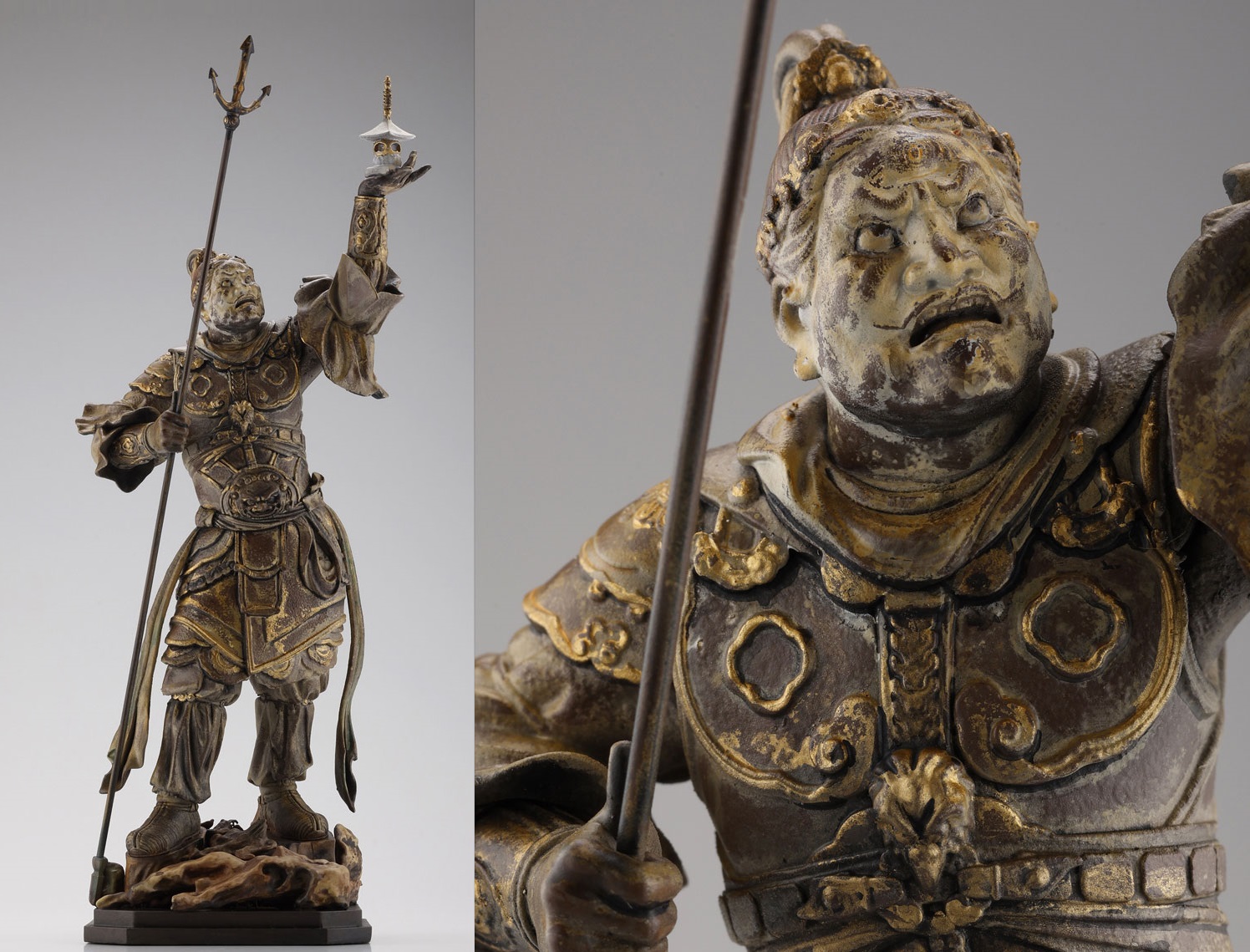 ARTPLA Four guardians statue of Tamonten – metro_products