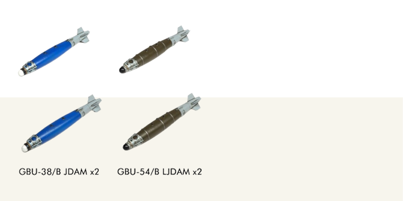 1/48 Mitsubishi F-2 Smart Bomb Set – metro_products